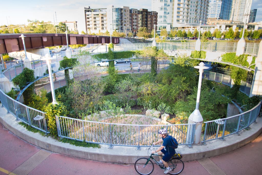 Pfluger Bridge Circle - The Trail Conservancy