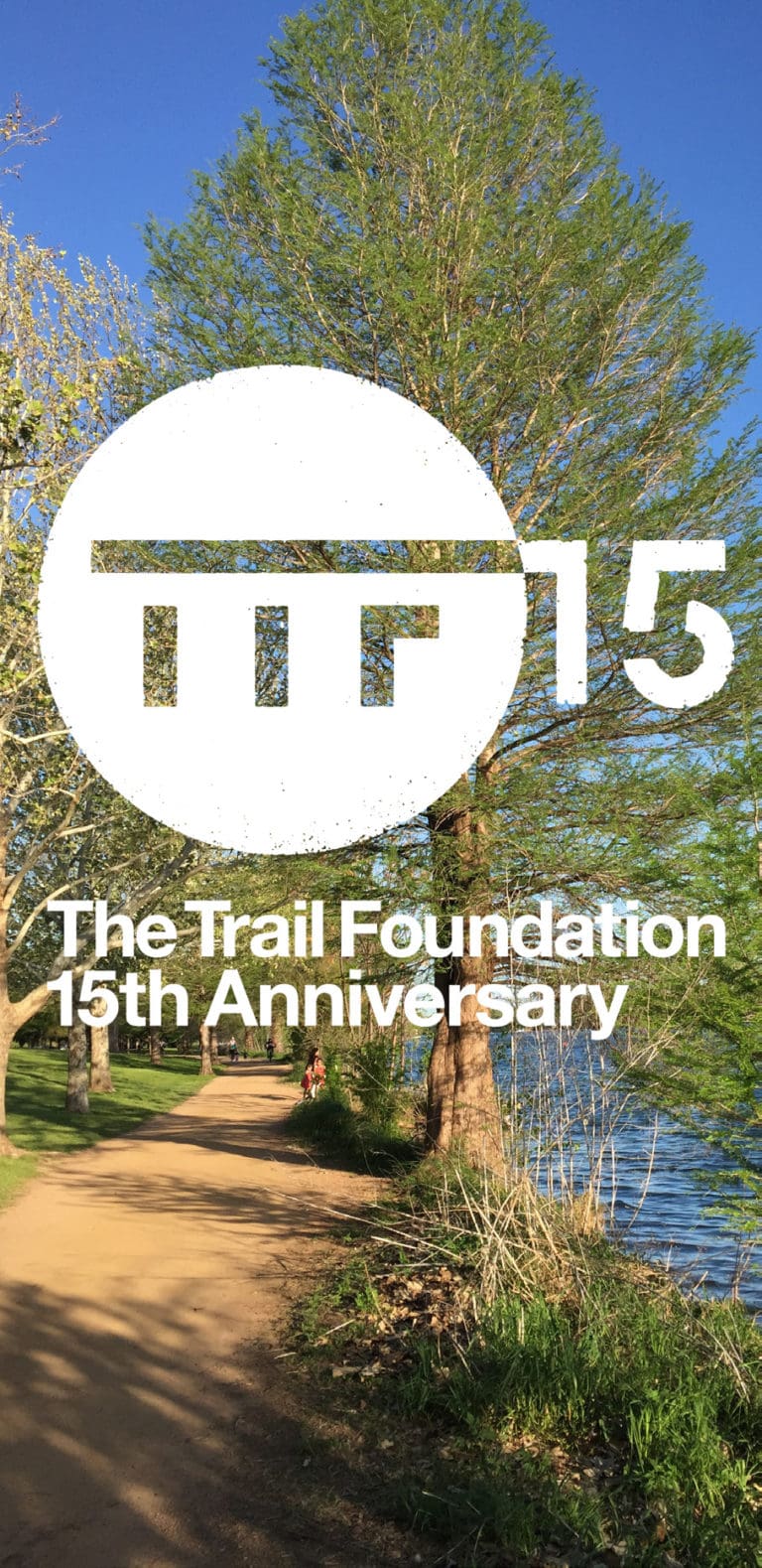 Bald Cypress Tree with 15th Logo - The Trail Conservancy
