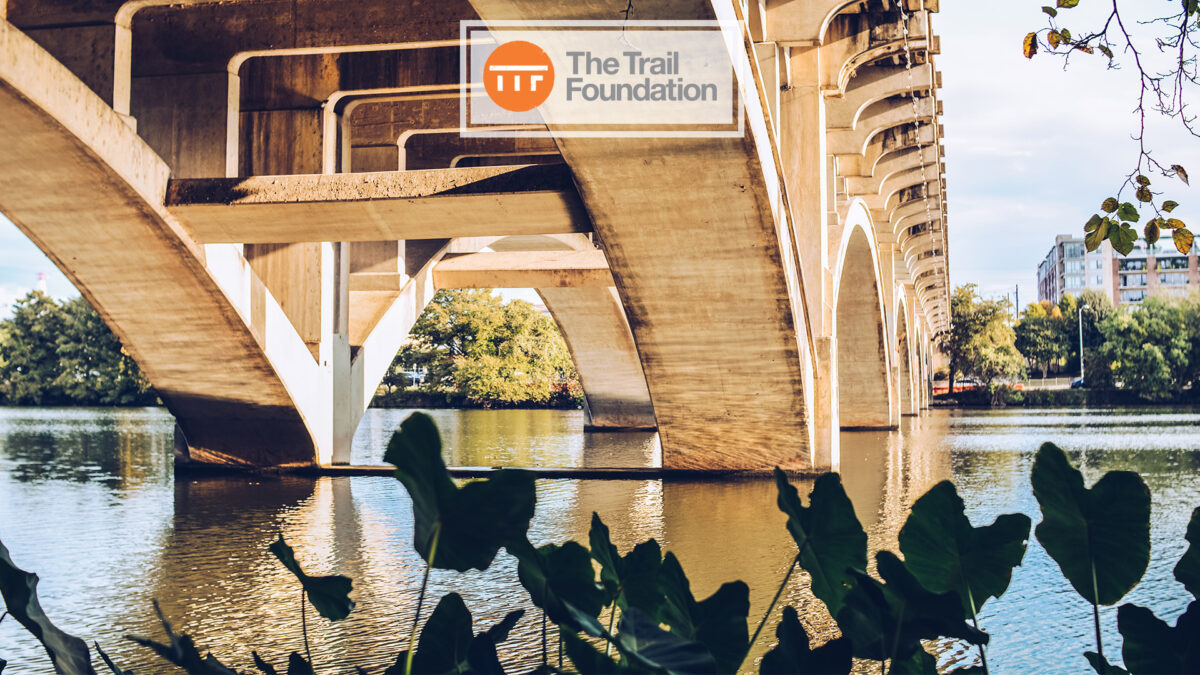 Lamar Bridge from Below - The Trail Conservancy