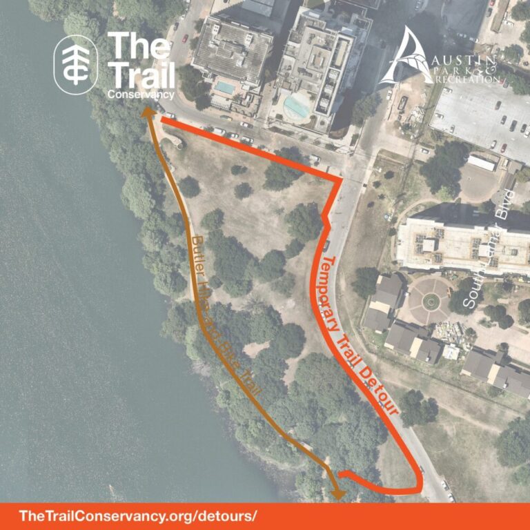Rainey Detour Map - The Trail Conservancy