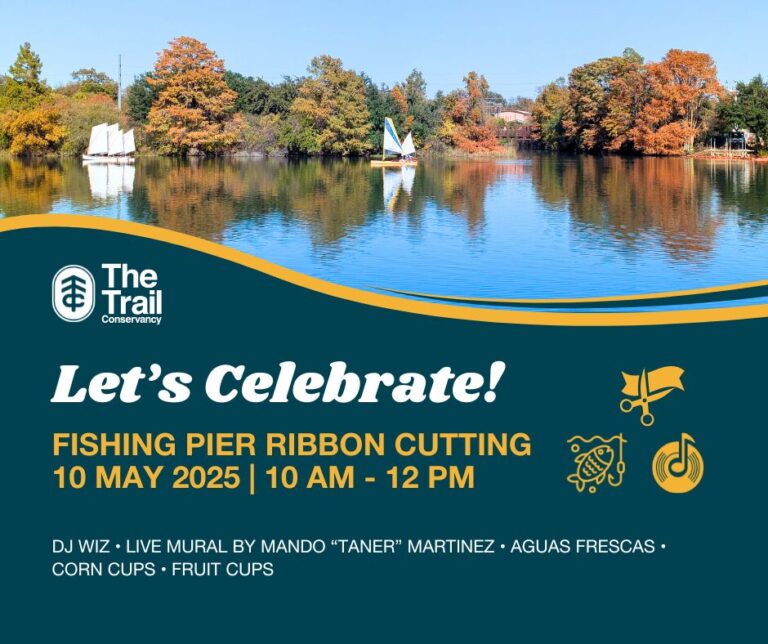 Holly Project Fishing Pier Ribbon Cutting - The Trail Conservancy